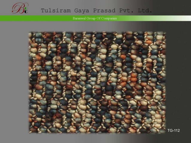 Texture Rugs Tulsiram | PPSX | Manufacturing Industry | Industries
