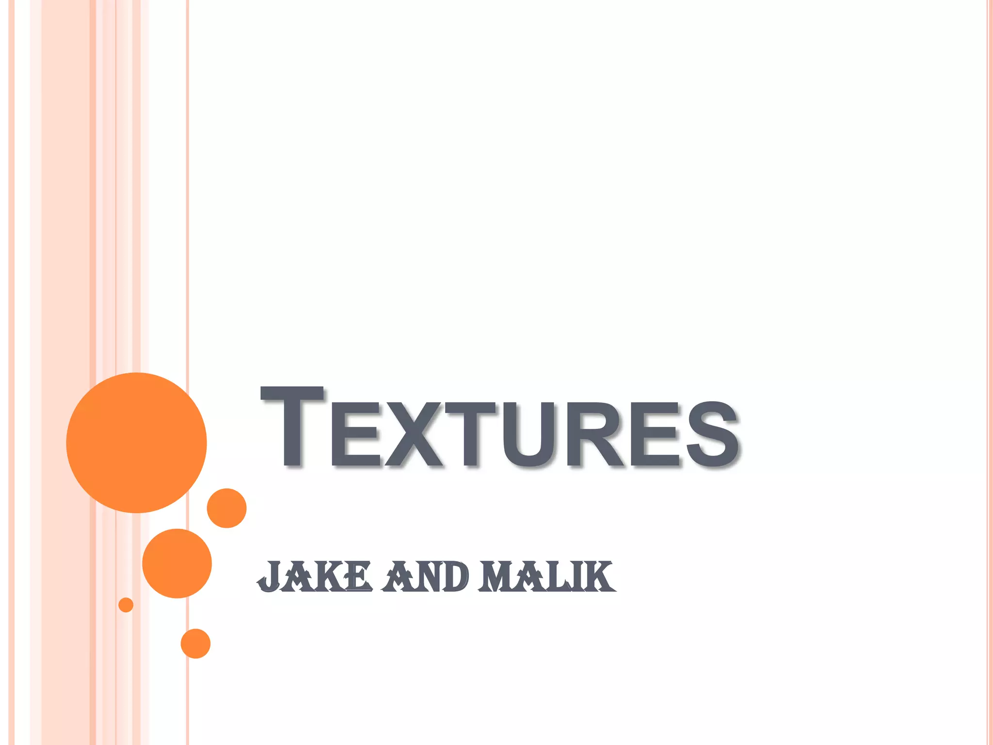 Textures | PPT