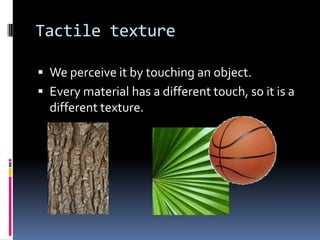 Tactile Texture Examples