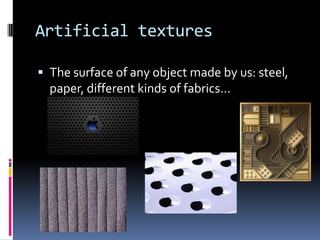 Artificial Texture Examples