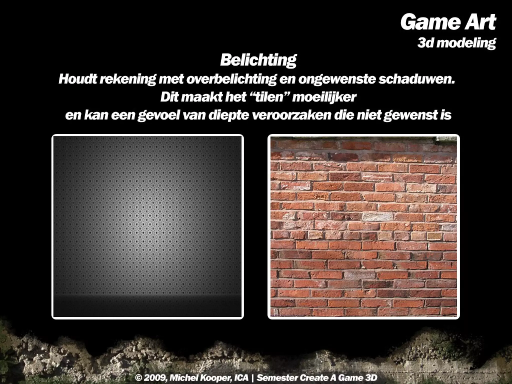 Game Art 3D texturing les2 | PPT