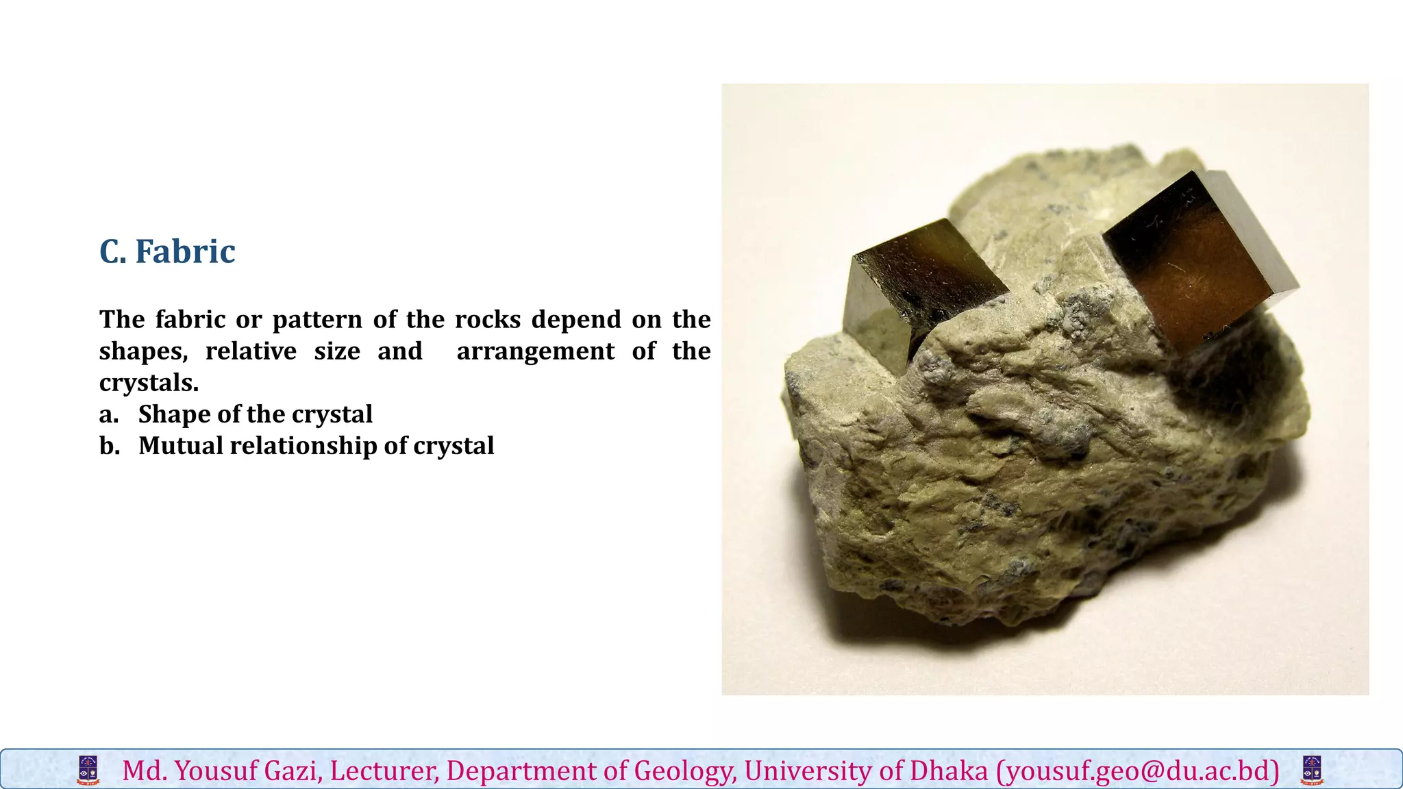 Textures of igneous rocks | PDF
