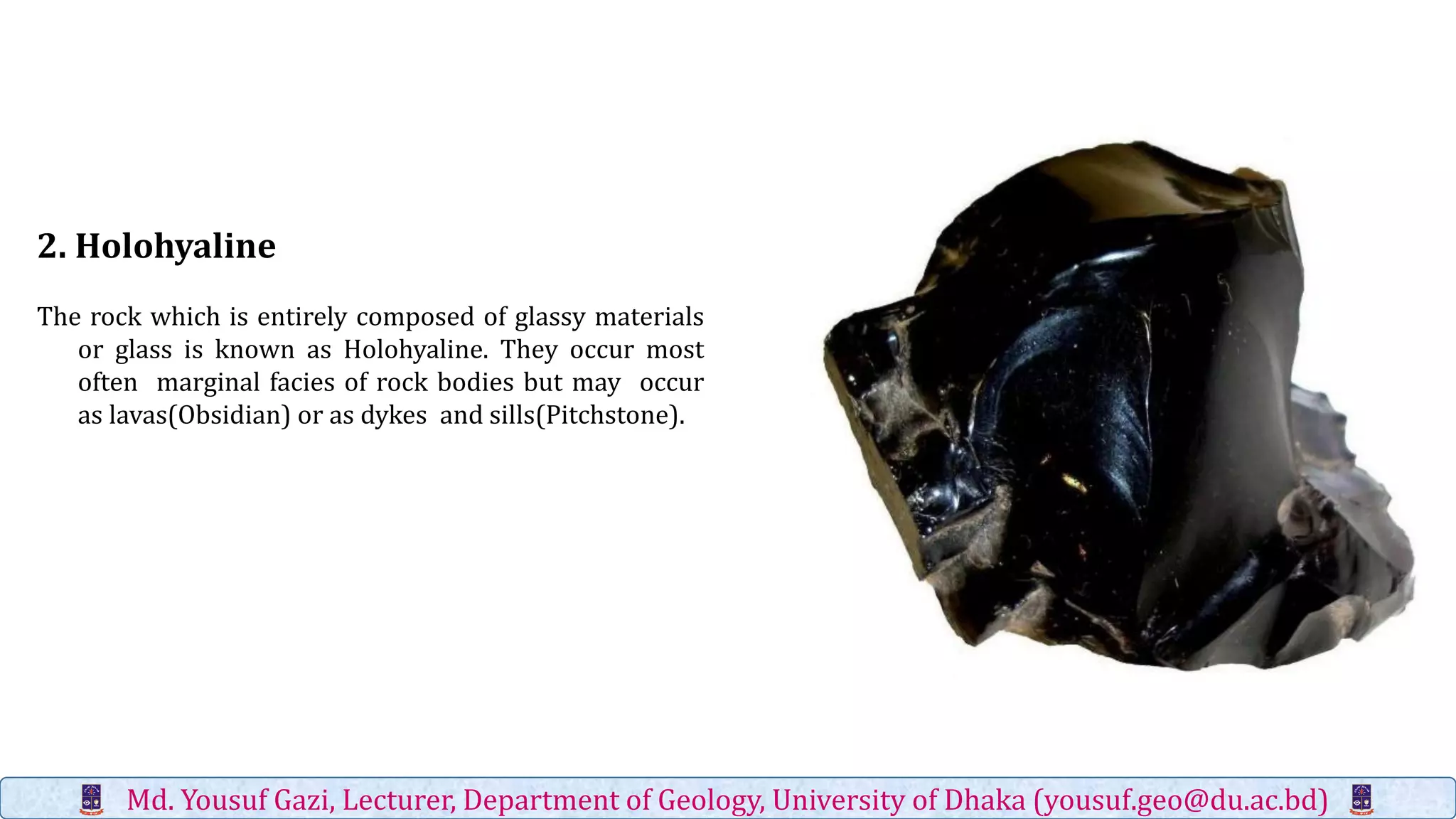 Textures of igneous rocks | PDF