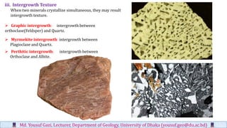 Textures of igneous rocks | PDF