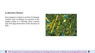 Textures of igneous rocks | PDF