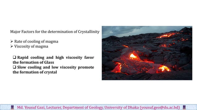 Textures of igneous rocks | PDF | Geology | Science