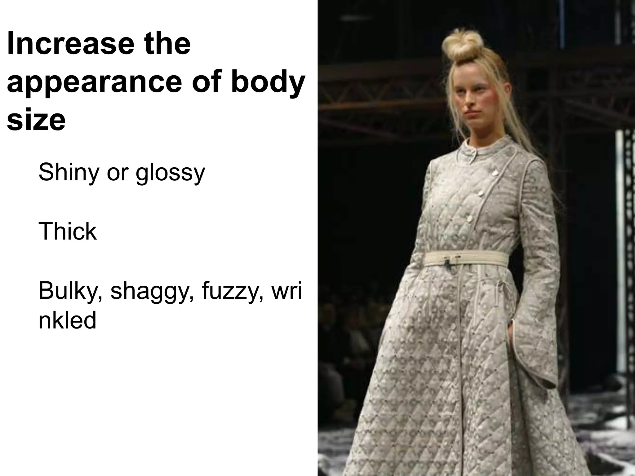 Textures on fashion design | PPTX