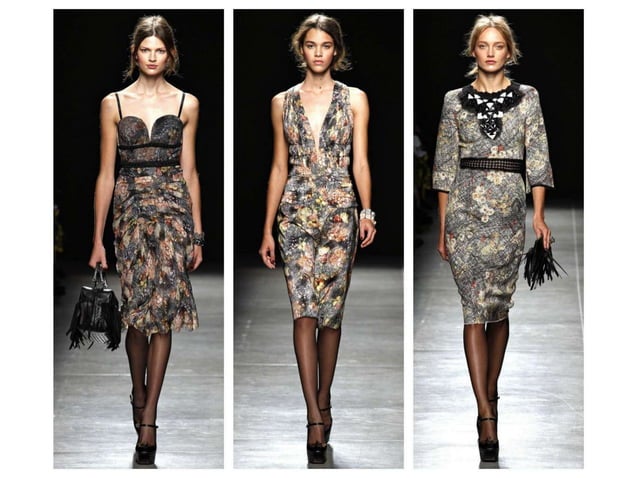 Textures on fashion design