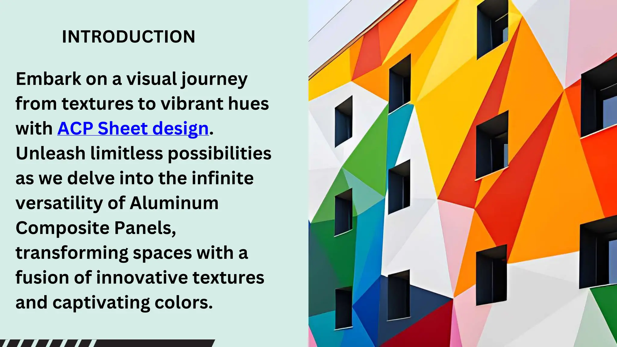 Textures to Colours Enjoy the Infinite Versatility with ACP Sheet ...