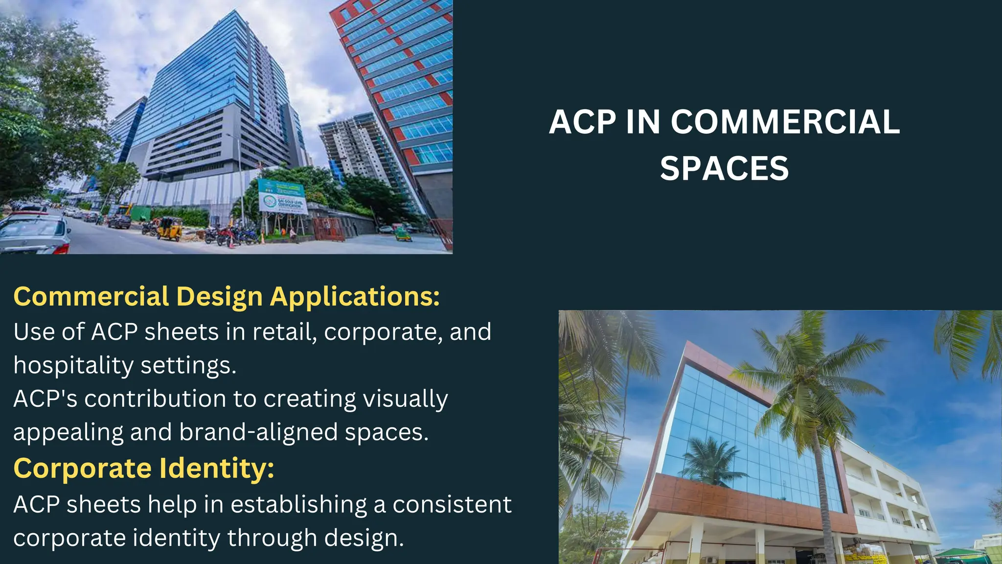 Textures to Colours Enjoy the Infinite Versatility with ACP Sheet ...