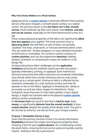 Texturing Your Toy_ How to Choose the Best Font for Your Custom Plushie ...