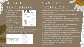 textile polyester fiber TEXTURIZING.pptx