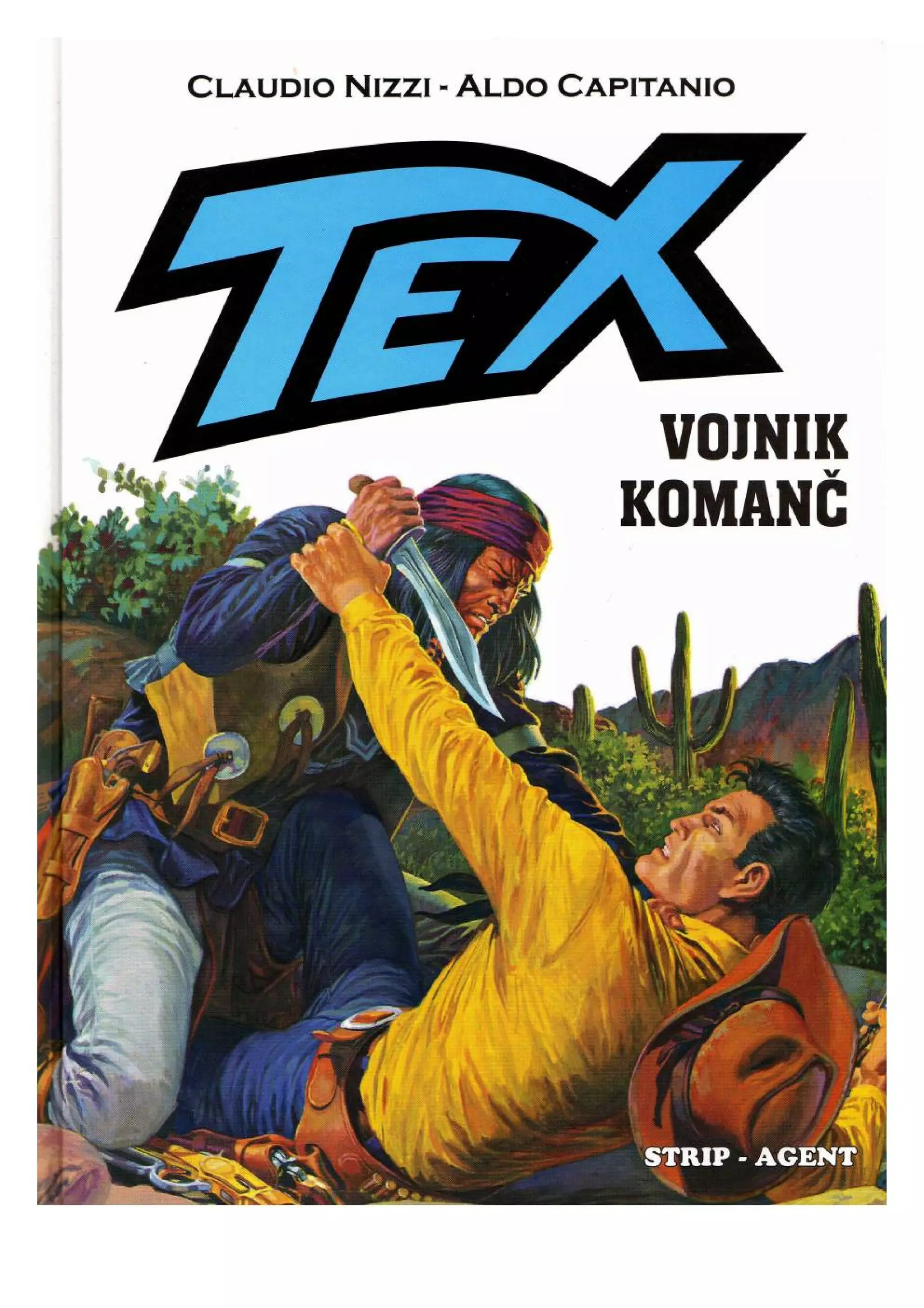 Tex Willer Strip Agent Gigant 010 - Vojnik komanč | PDF