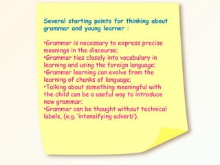 Learning grammar | PPT