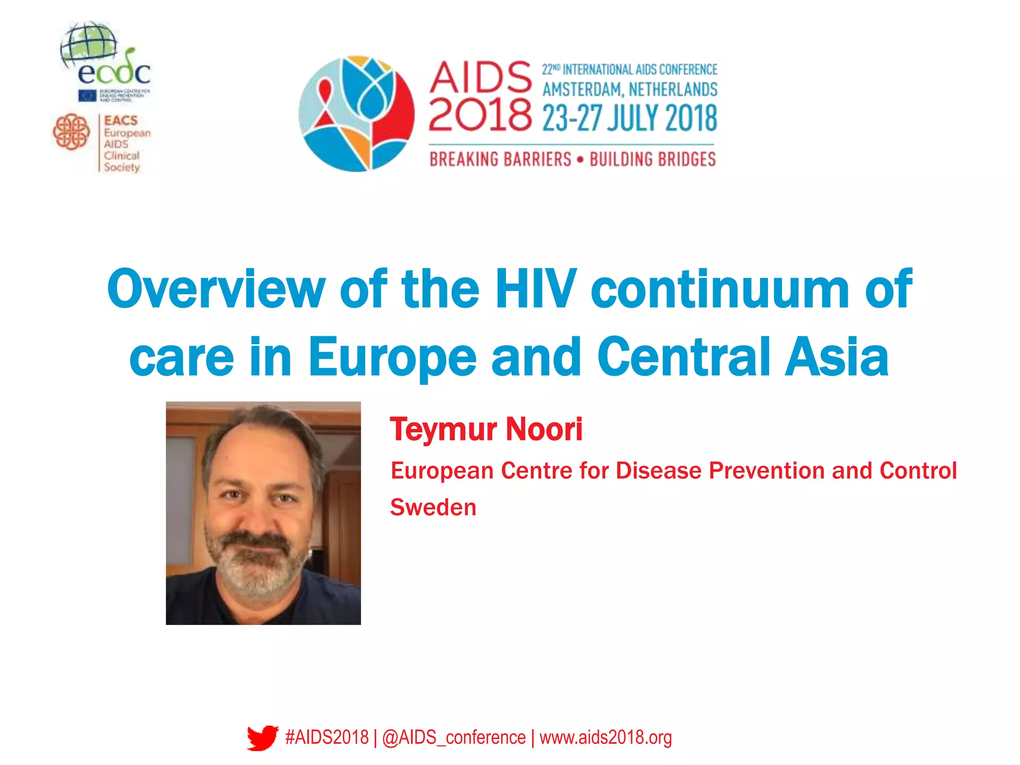 Overview of the HIV continuum of care in Europe and Central Asia, 2018 ...