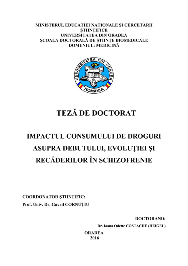 Teza de doctorat costache heigel odette ioana semnat | PDF