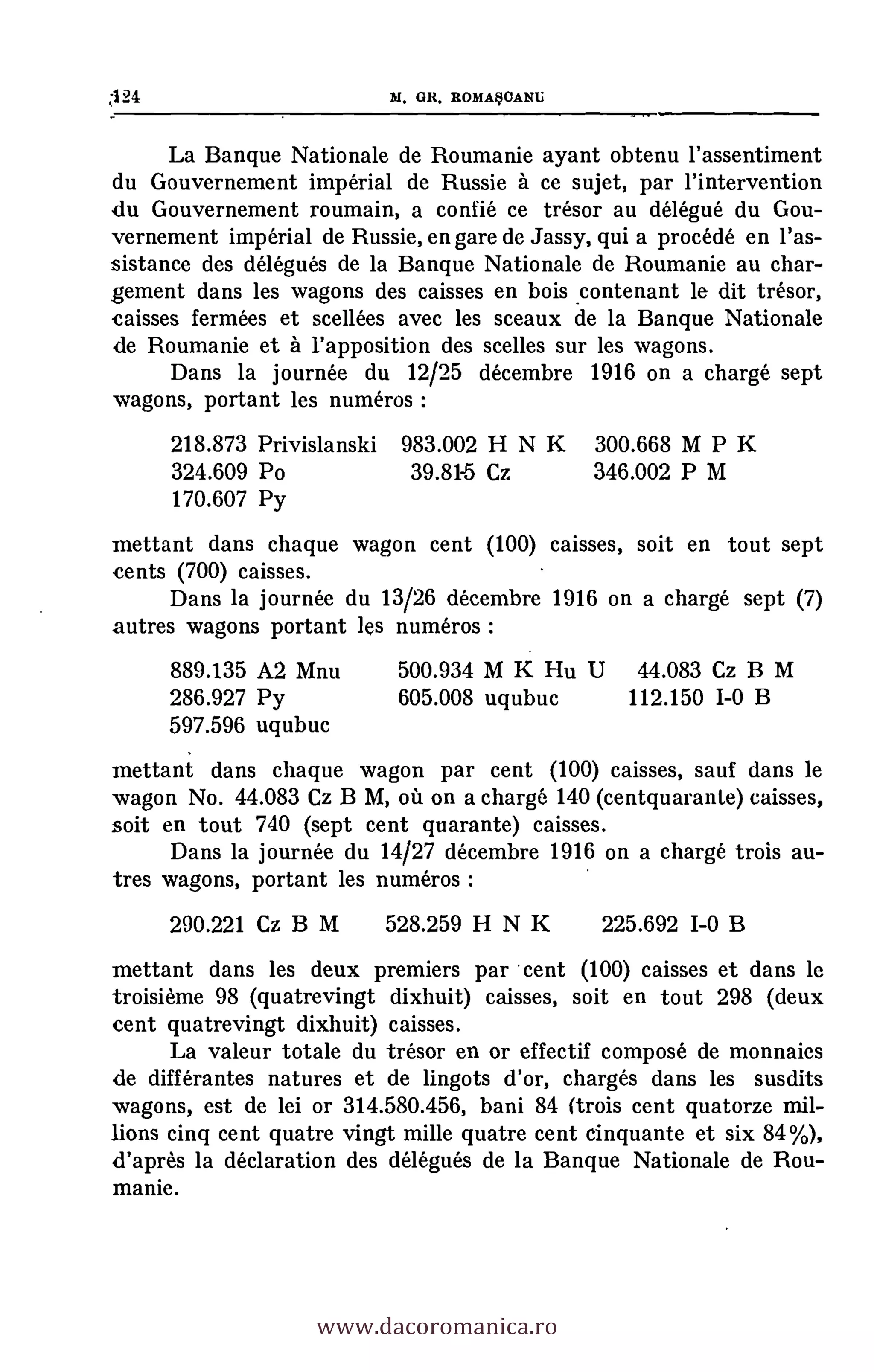 Tezaurul român de la Moscova - Mihai Gr. Romaşcanu | PDF