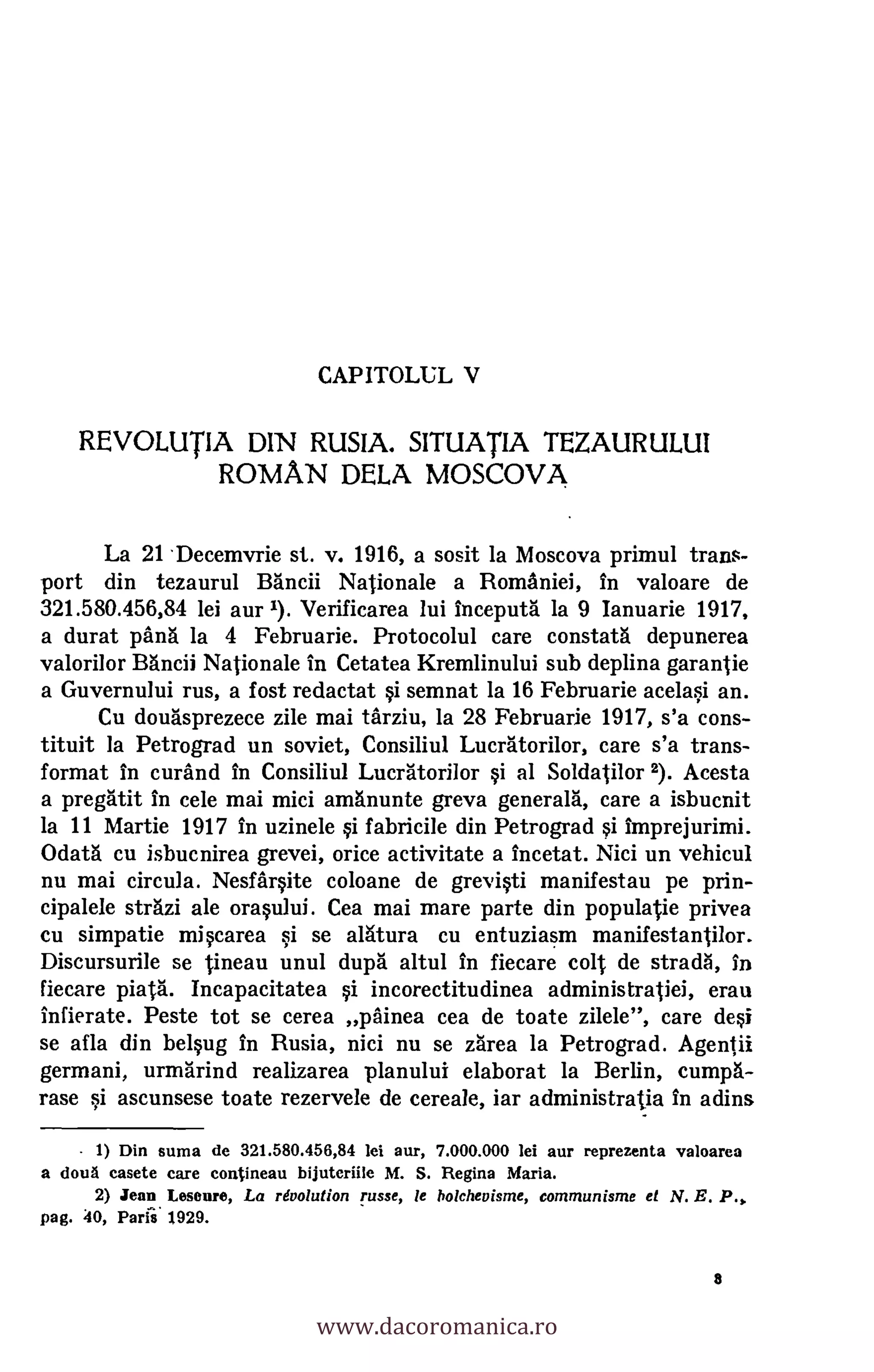 Tezaurul român de la Moscova - Mihai Gr. Romaşcanu | PDF