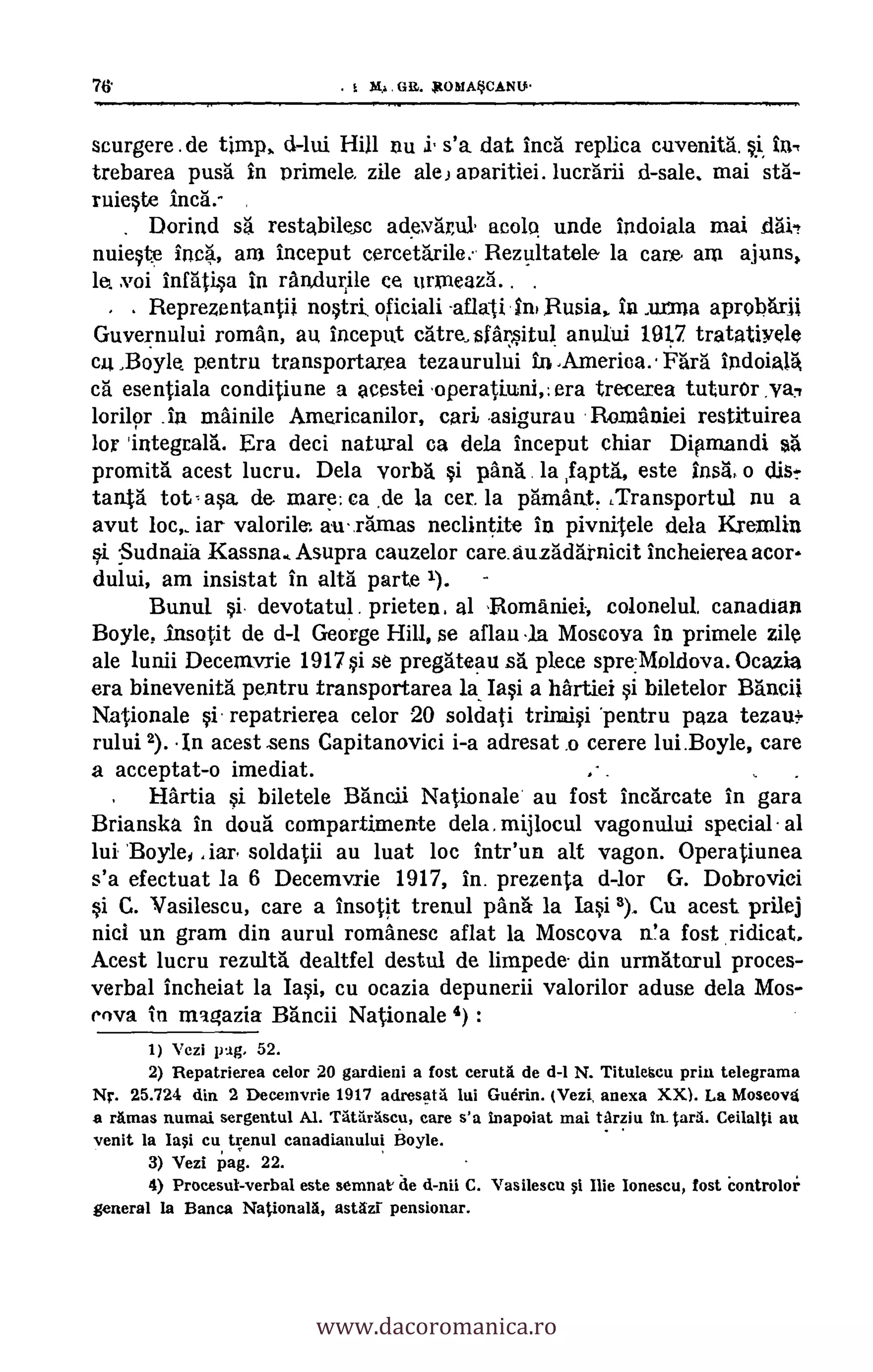 Tezaurul român de la Moscova - Mihai Gr. Romaşcanu | PDF