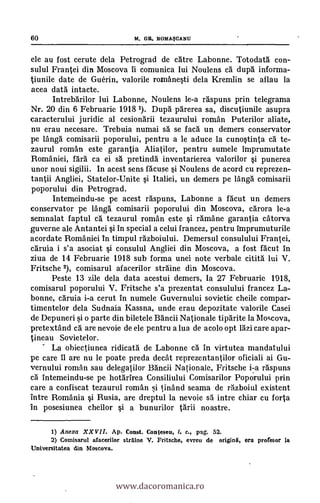 Tezaurul român de la Moscova - Mihai Gr. Romaşcanu | PDF