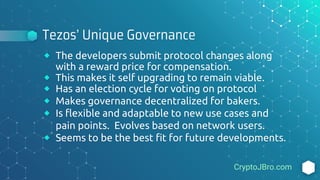 Tezos Cryptocurrency Explained (Fast and Simple) | PPT