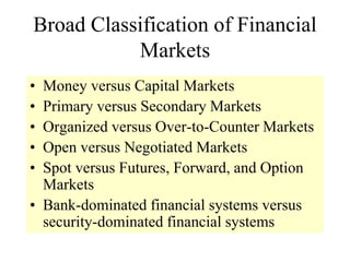 Three Types of Markets | PPT