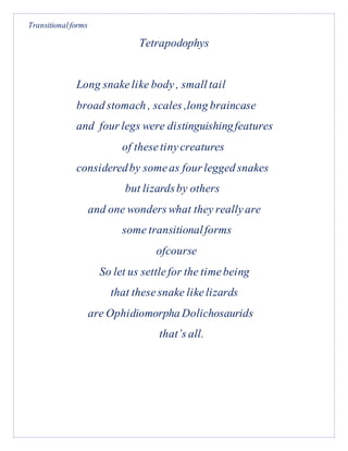 Tf TF chapter 4.2 within reptiles - turtles snakes crocs-pappochelys to ...