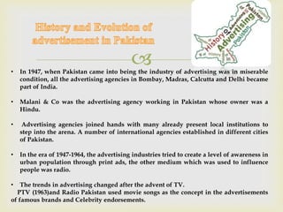 TV Advertisement in Pakistan | PPT