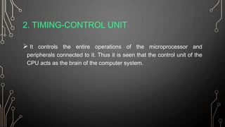 MICROPROCESSOR - the unsung hero | PPTX | Operating Systems | Computer ...