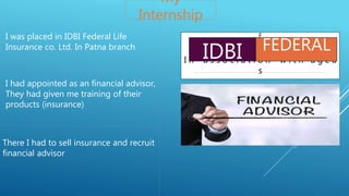 IDBI Federal Life Insurance co. Ltd | PPT