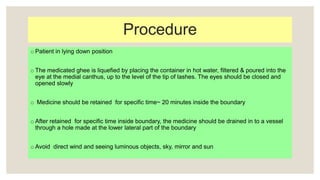 Kriyakalpa - Ayurvedic Eye treatments.pptx | Skin Care | Beauty