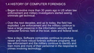 computer forensics | PPT