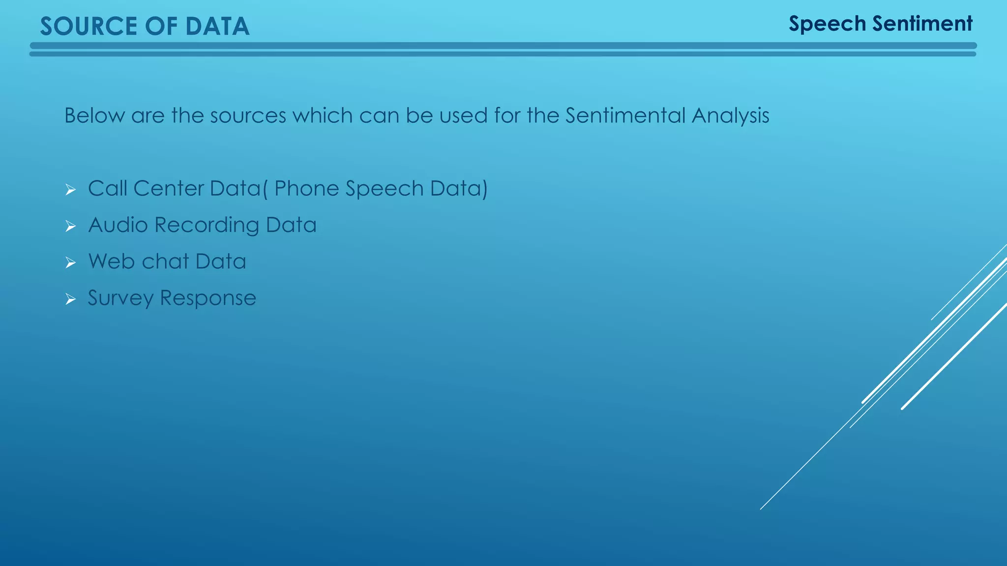 Speech Sentiment Analysis | PDF