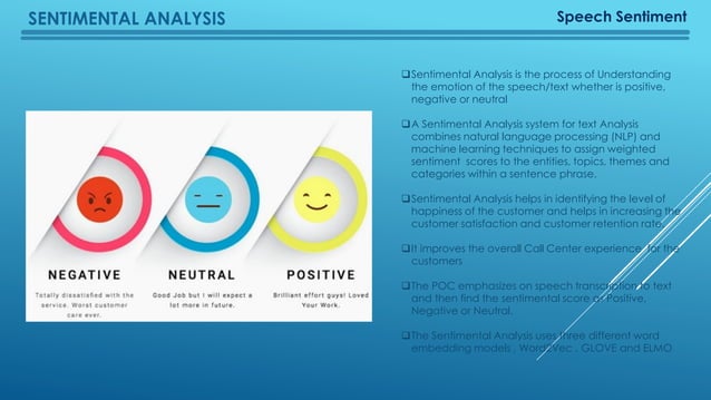 Speech Sentiment Analysis | PDF | Digital Audio | Computer Software and ...