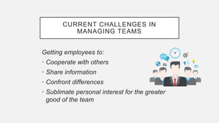 CURRENT CHALLENGES IN MANAGEMENT TEAM | PPTX | Career Advice | Careers