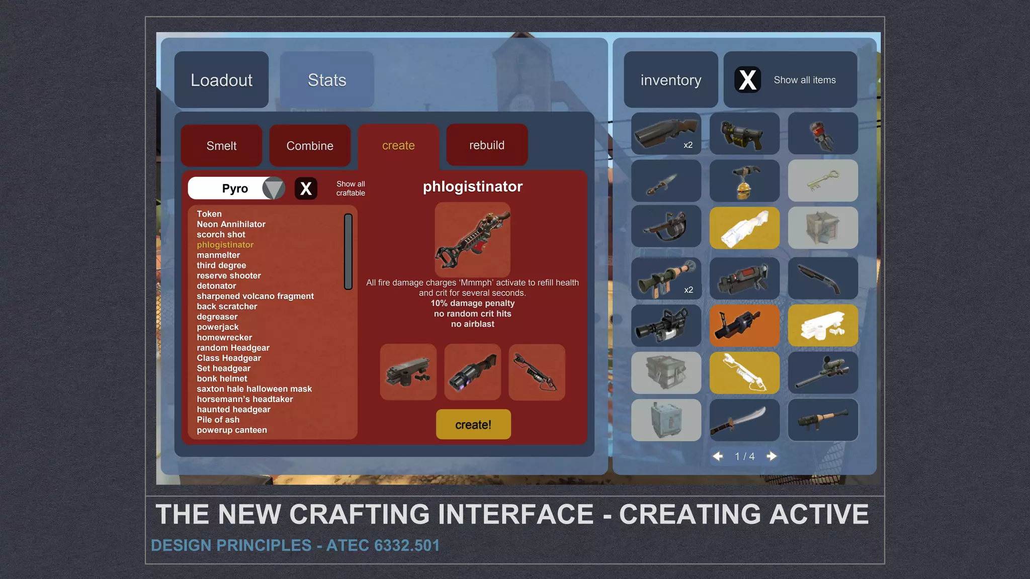 TF2 Crafting Redesign Presentation | PPTX