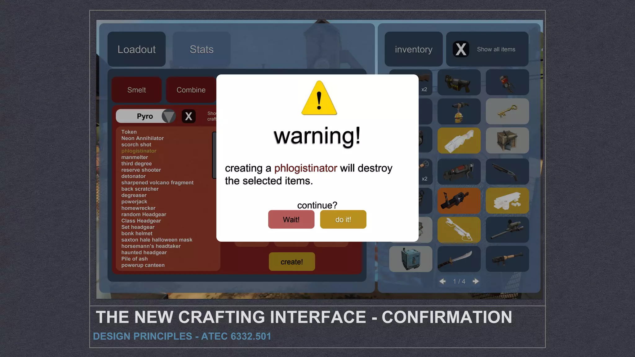 TF2 Crafting Redesign Presentation | PPTX