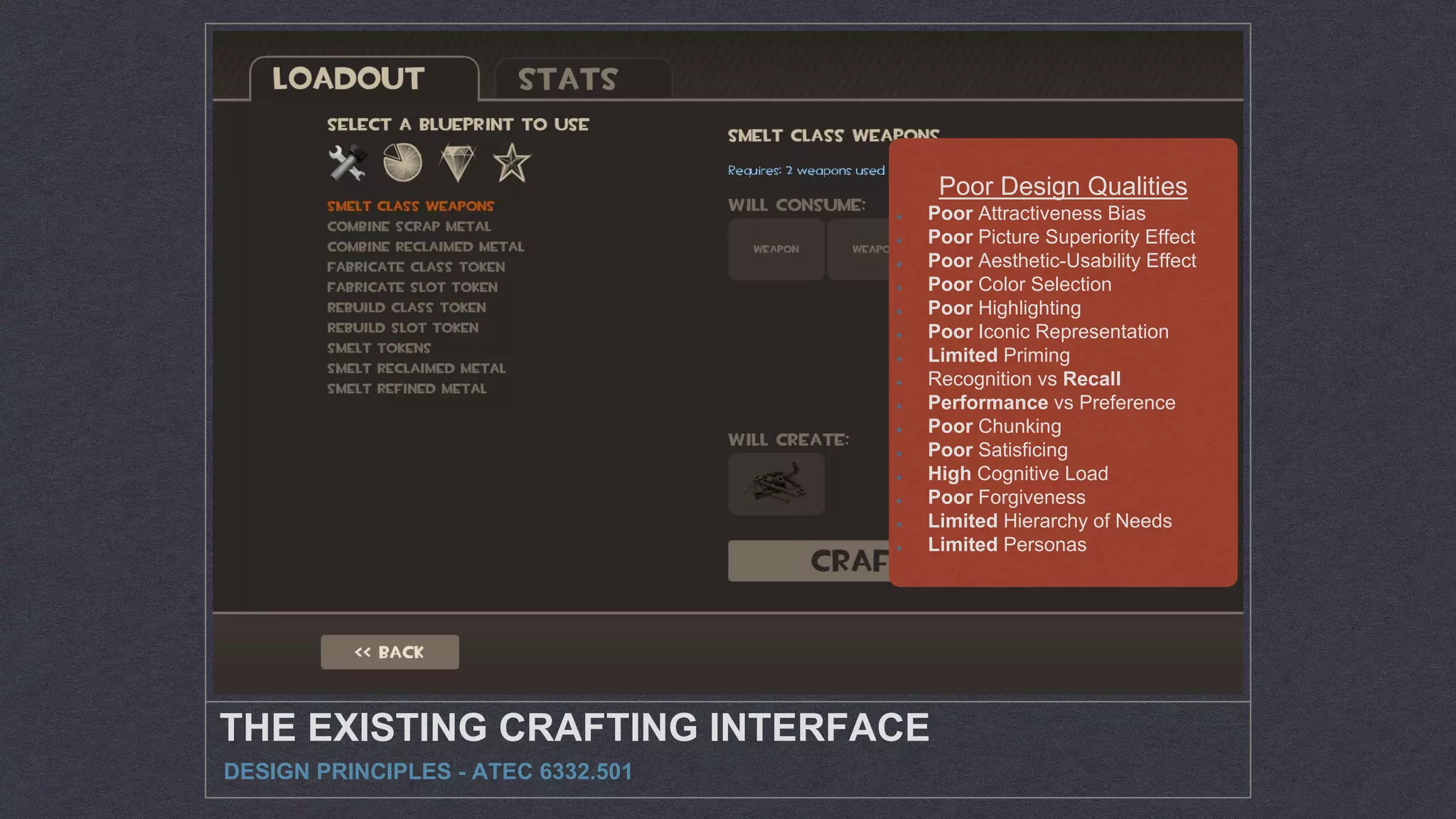 TF2 Crafting Redesign Presentation | PPT