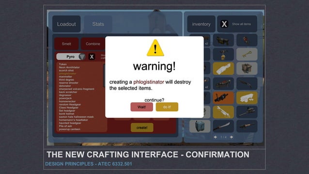 TF2 Crafting Redesign Presentation | PPT