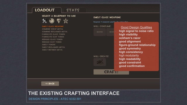 TF2 Crafting Redesign Presentation | PPT