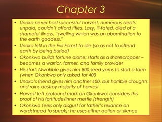 Things Fall Apart - Chapter Guide (1-13) | PPT
