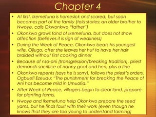 Things Fall Apart - Chapter Guide (1-13) | PPT
