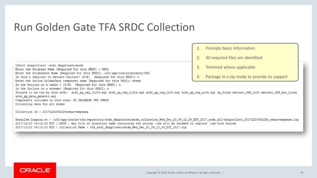 Oracle Trace File Analyzer Overview | PPT