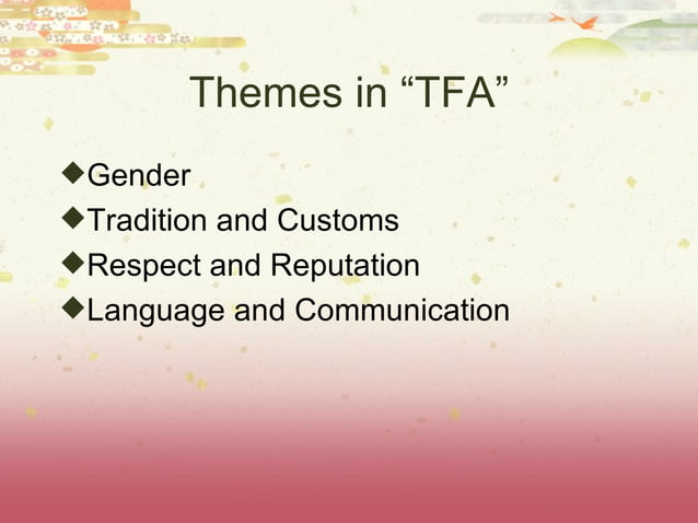 Chpt 10 TFA Close Reading | PPT