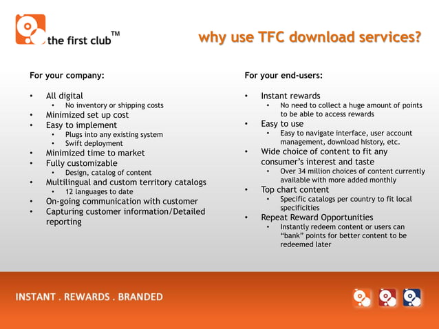 Tfc presentation - overview short | PDF