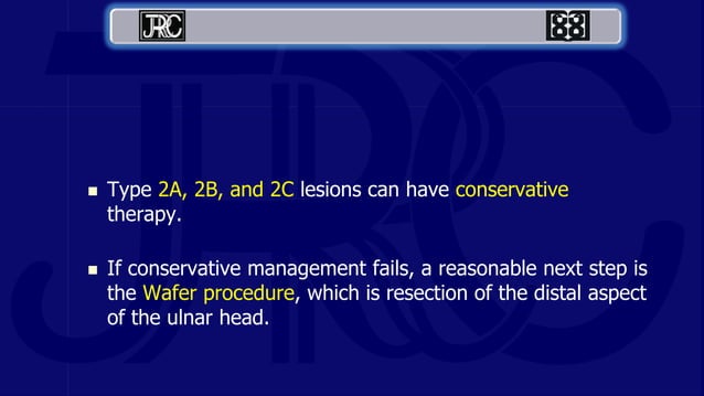 TFCC (Triangular fibro cartilage complex) Injury | PPT