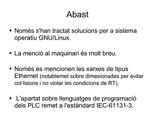 TFC PLC Obert Diapos | PDF