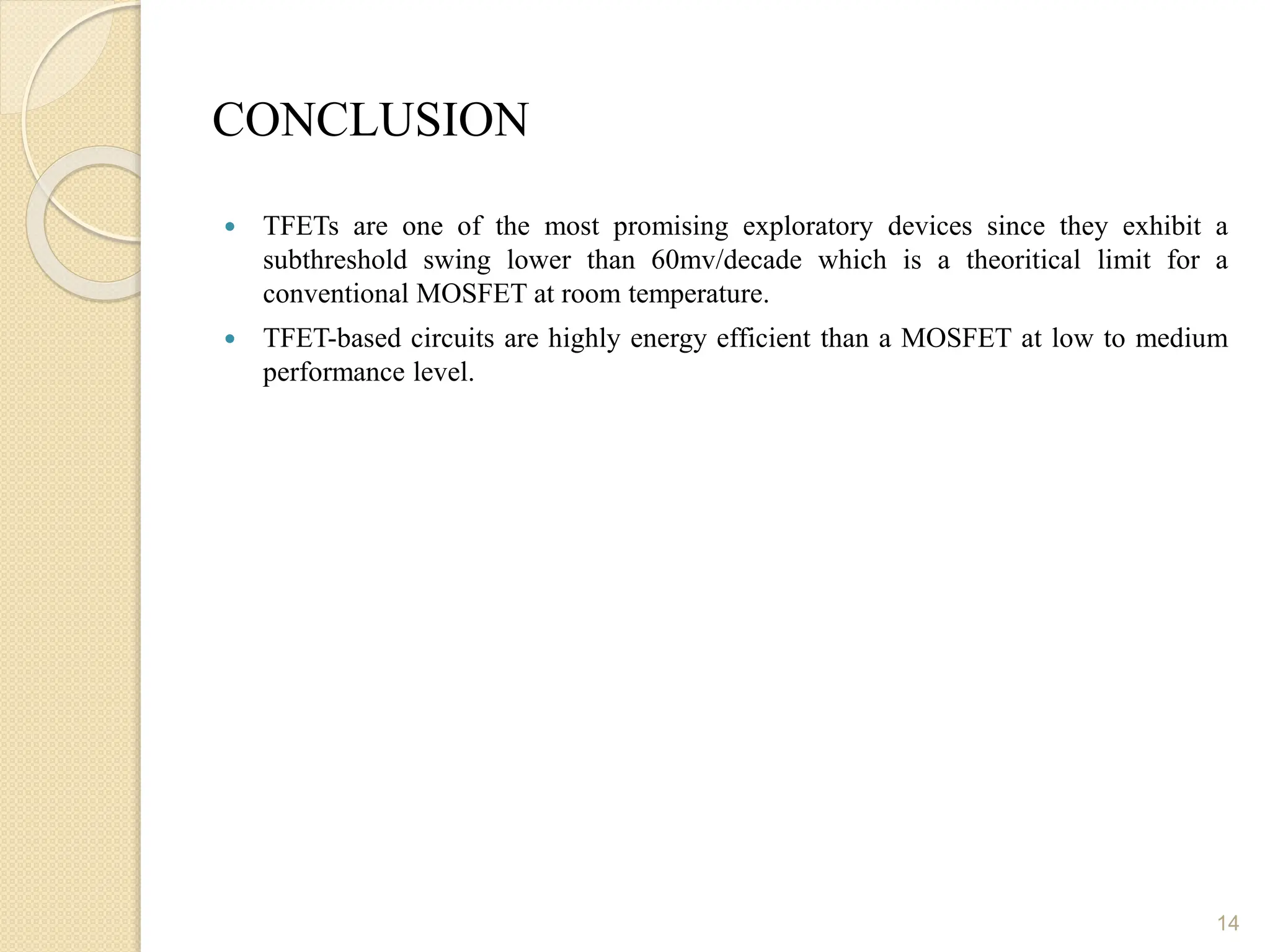 TFET 2024.pptx for mtech students of any | PPTX