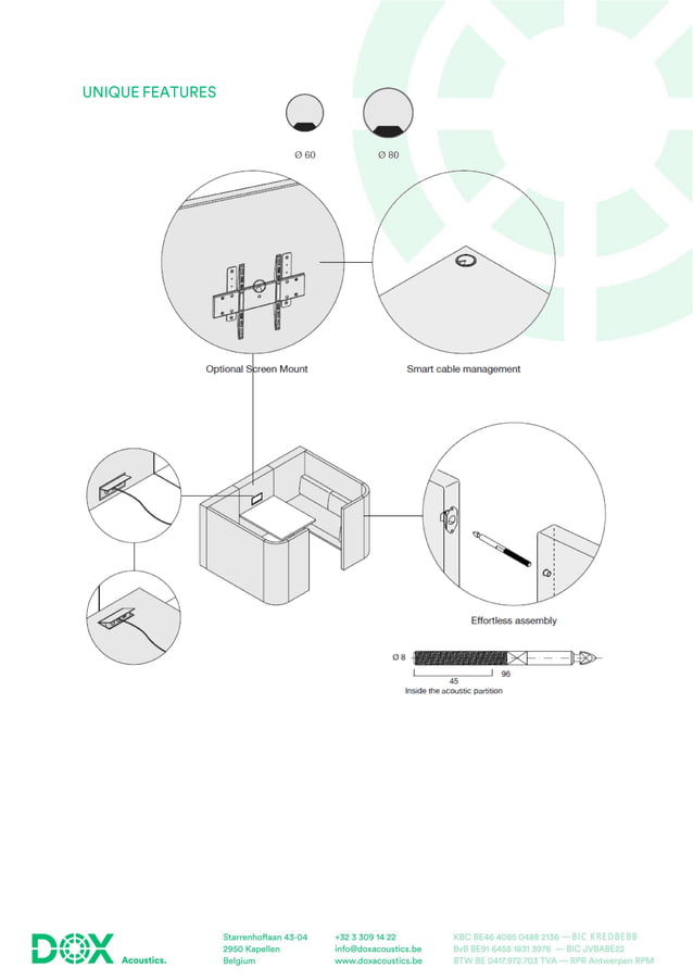 Dox acoustics - FIT schermen | PDF