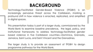 EXPLORING THE CARIBBEAN’S READINESS TO ADDRESS TECHNOLOGY-FACILITATED ...